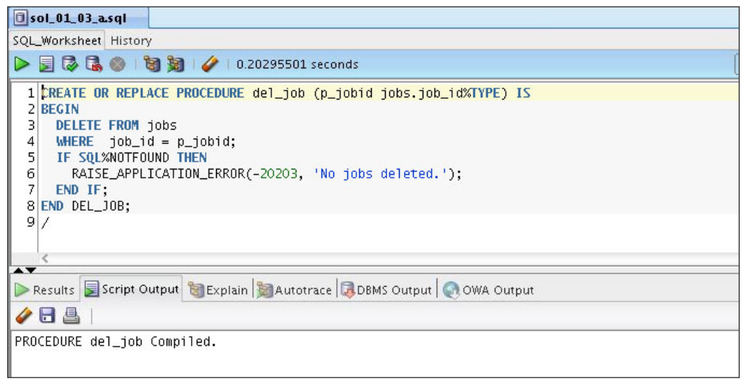 M2 - Bases de dades / Exercicis UF3: Llenguatges SQL / Solucions PL-SQL ...
